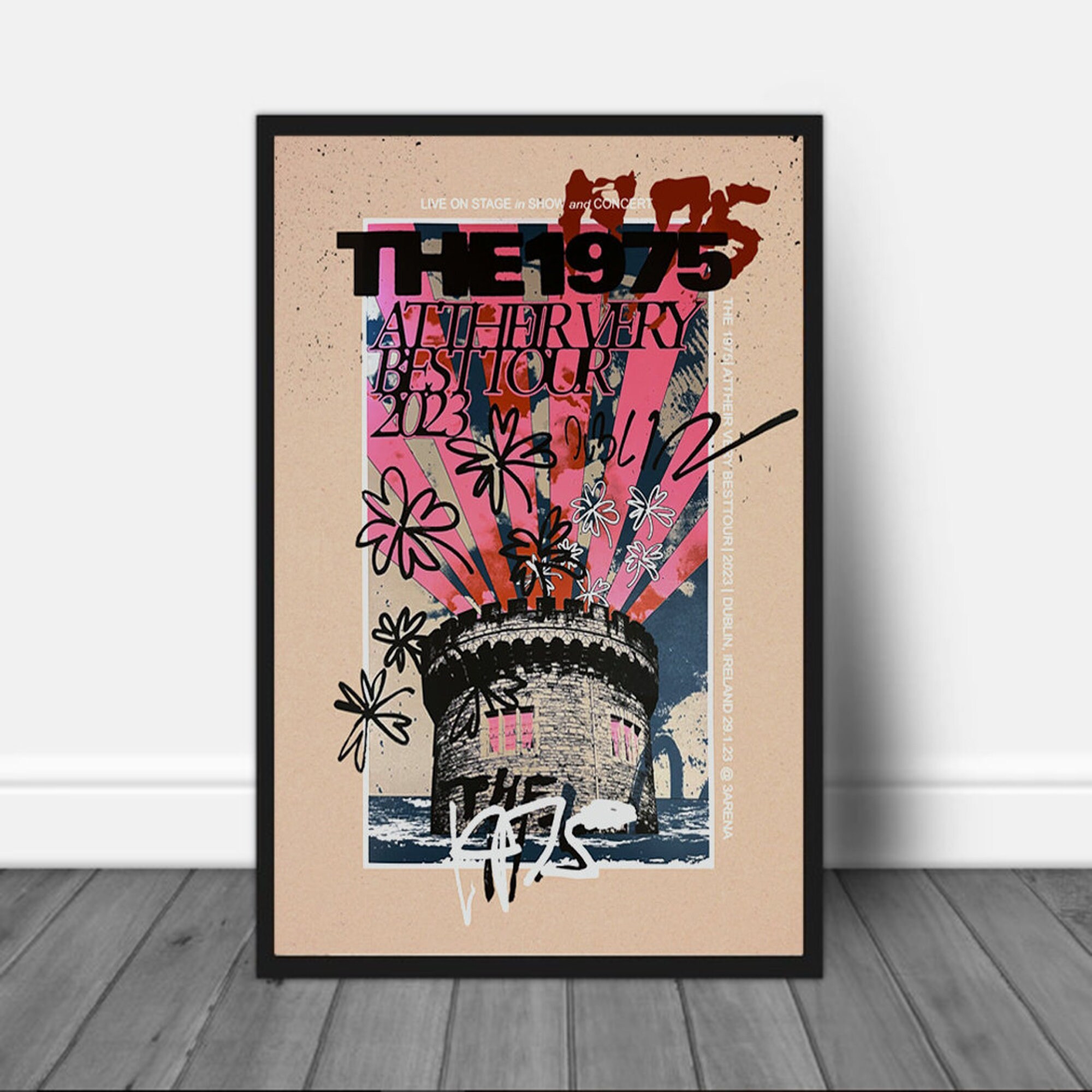 2023 The 1975 Dublin Ireland Tour Poster sold by Possible Petal | SKU ...