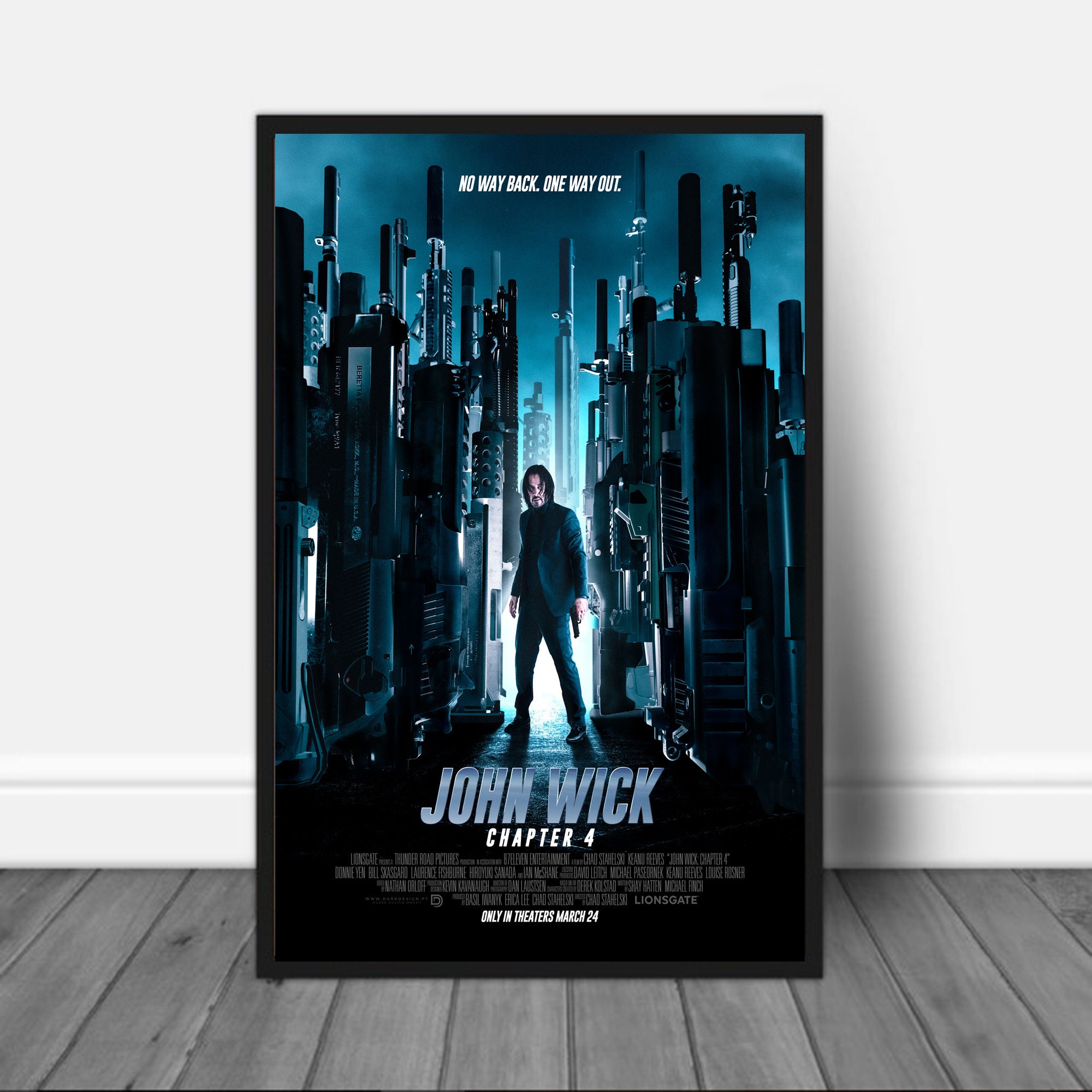 John Wick 4 Affiche John Wick Chapitre 4 Poster