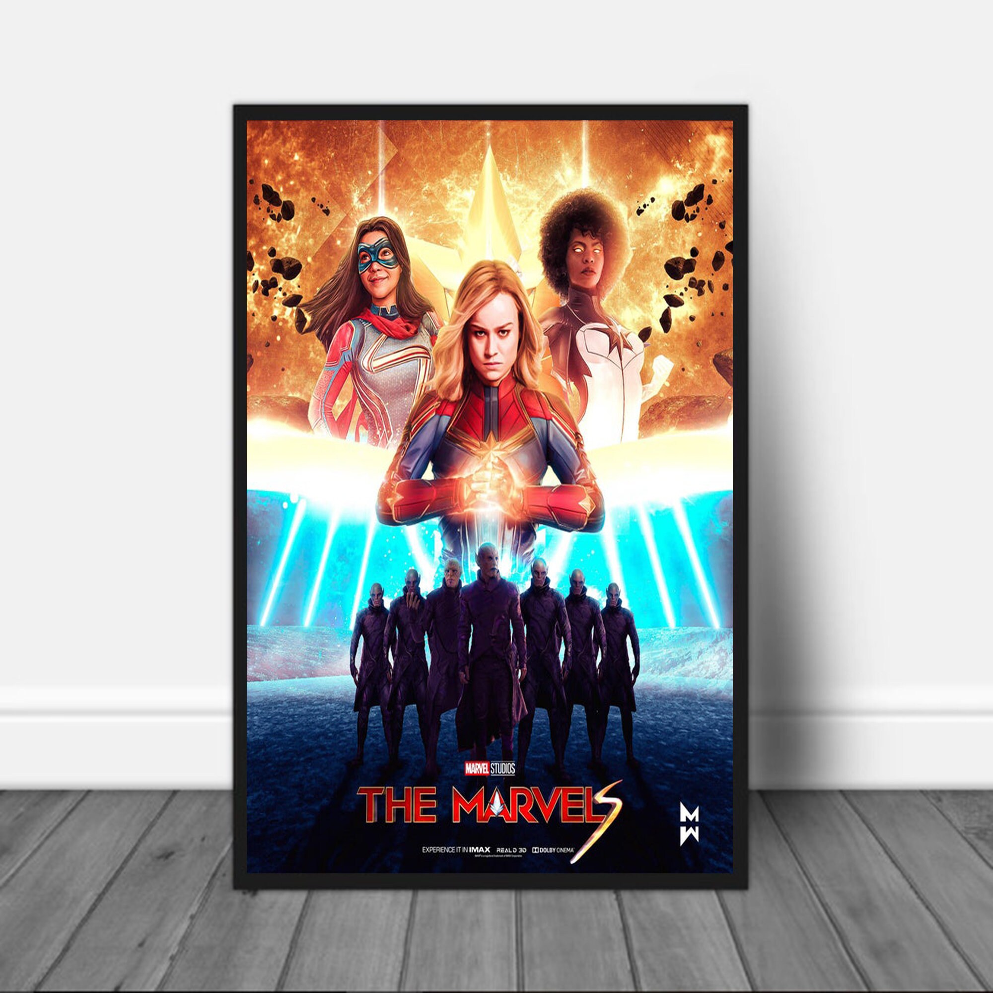The Marvels 2 Poster, The Marvels 2 Series Poster, Captain Marvel ...