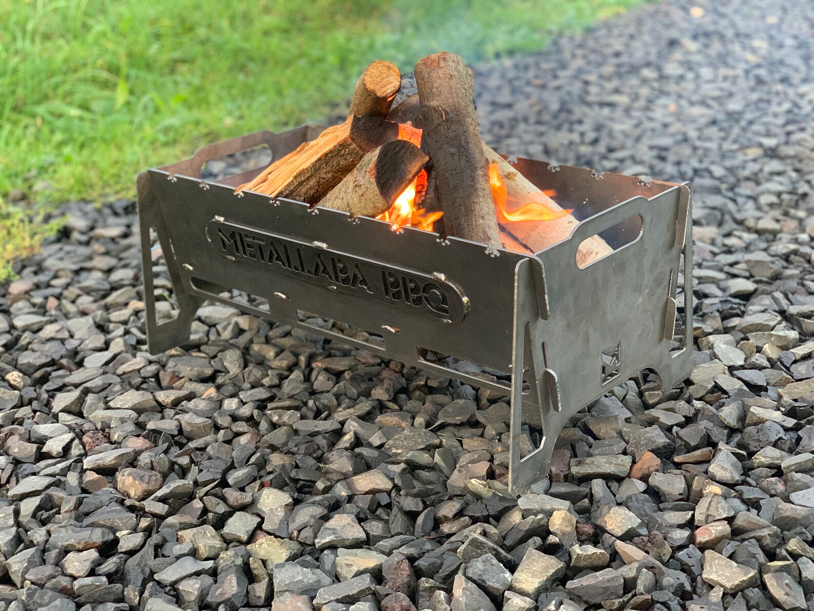 Fire Pit File SVG DXF for Creating a Metal Barbecue, BBQ Plasma Cut ...