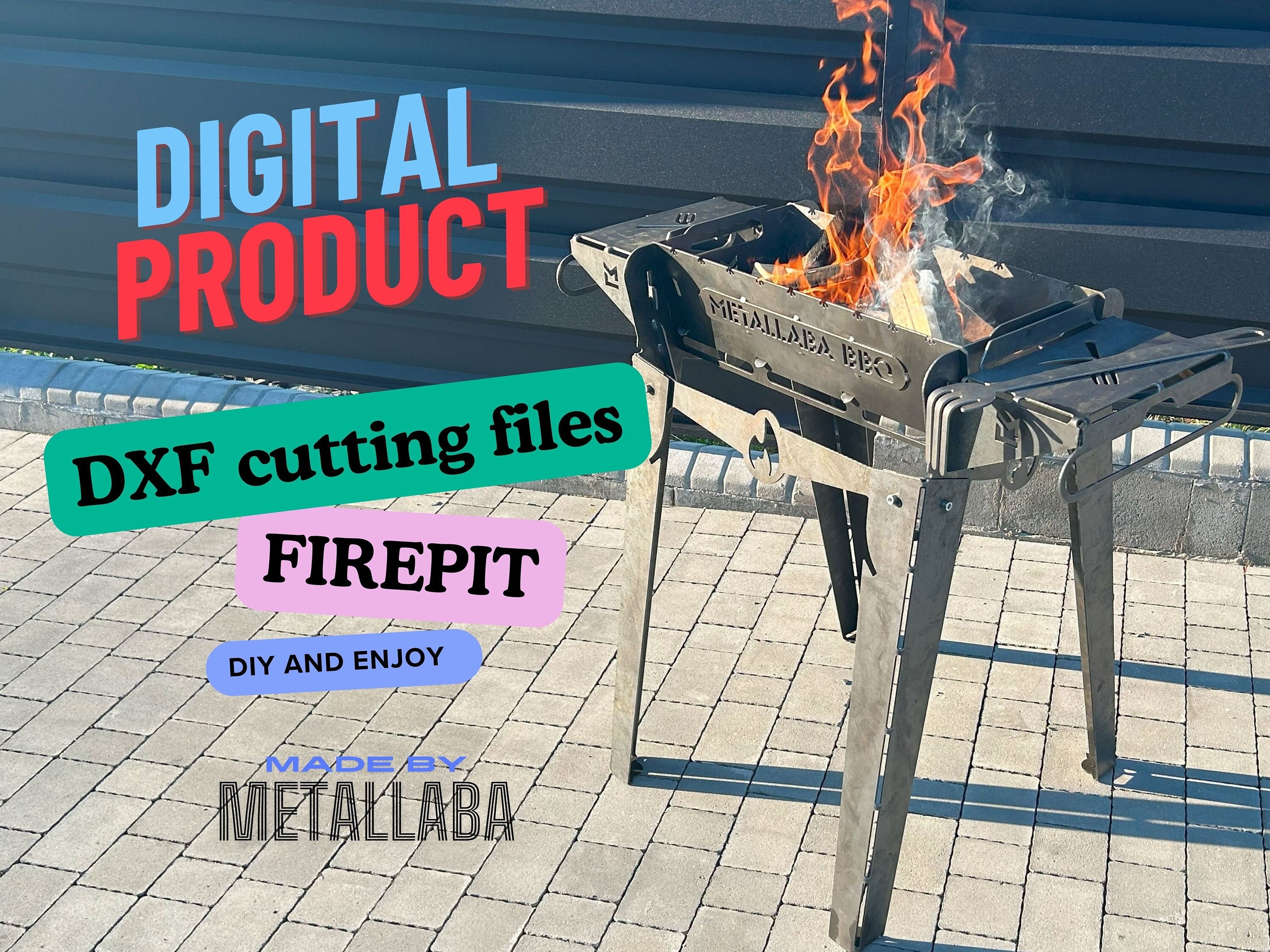 Fire Pit Dxf Files,fire Pit Portable, Diy Fire Pit Really TESTED, BBQ ...