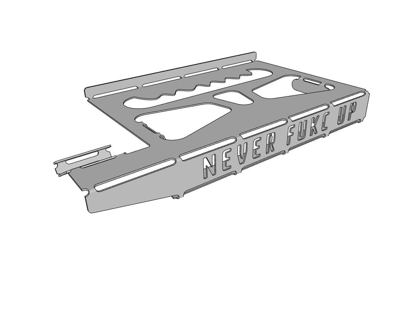 Laptop Stand With Sign, Diy Sheet Metal Laptop Stand Dxf Files ...