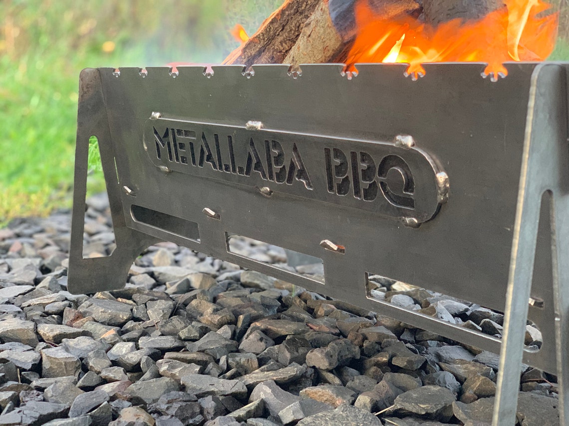 Fire Pit File SVG DXF for Creating a Metal Barbecue, BBQ Plasma Cut ...