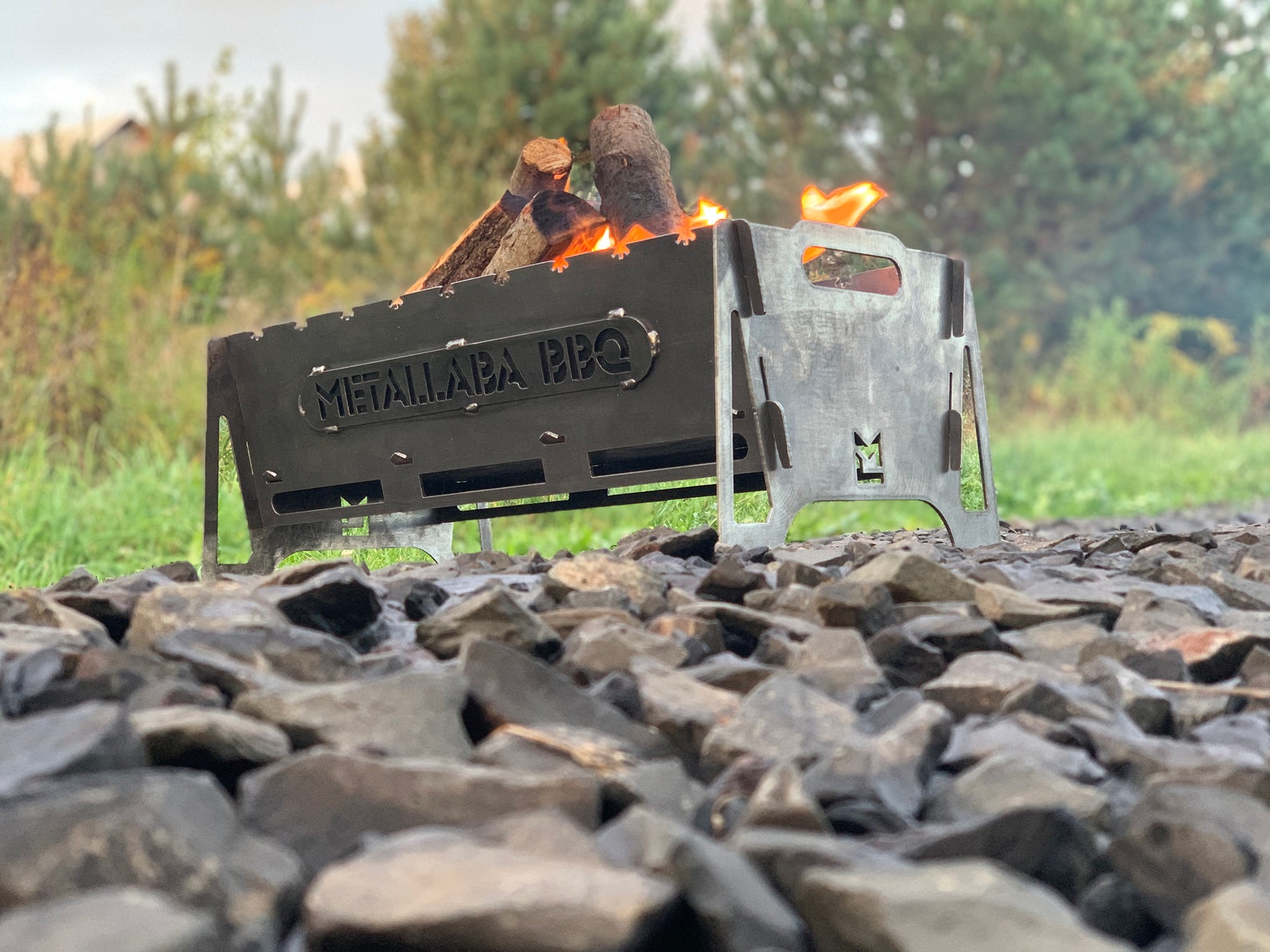 Fire Pit File SVG DXF for Creating a Metal Barbecue, BBQ Plasma Cut ...