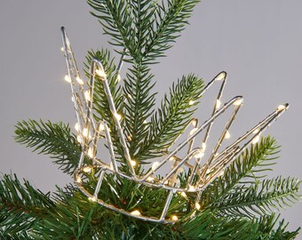 Crown Tree Topper - Etsy UK