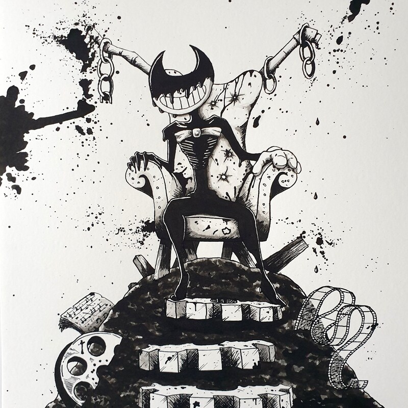 Bendy and the Ink Machine - Etsy
