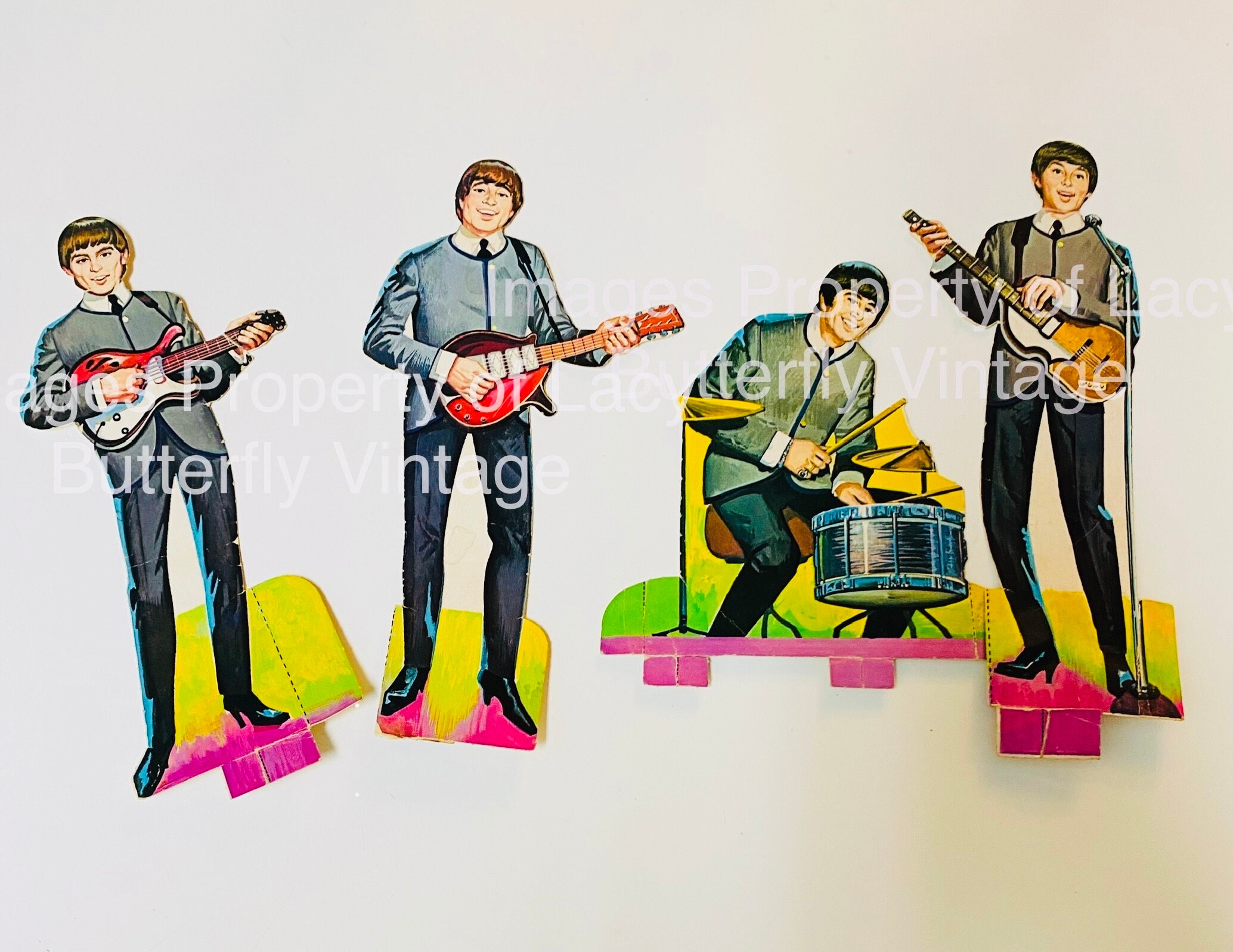 Beatles Paper Dolls Vintage Paper Doll Beatles Collectible - Etsy
