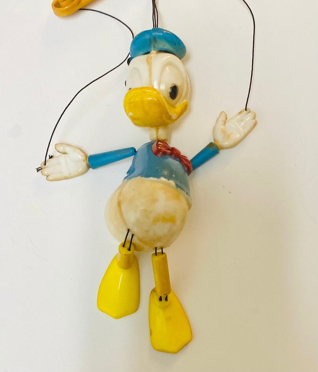 6 Mini Donald Duck Plastic Marionette Doll RARE PURCHASE - Etsy