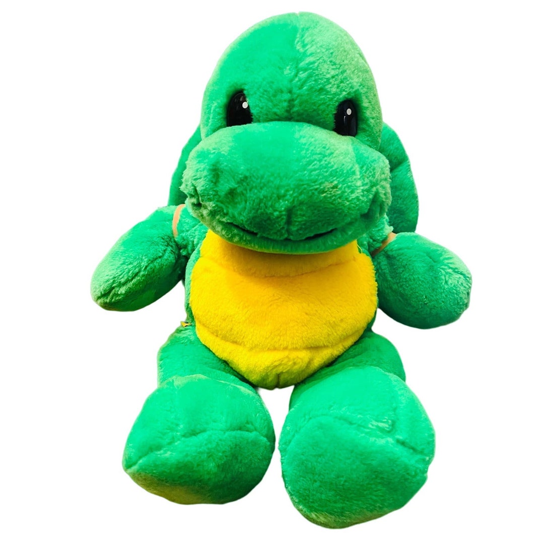 Build A Bear Turtle With Backpack Shell Hidden Pocket Plush Stuffed ...