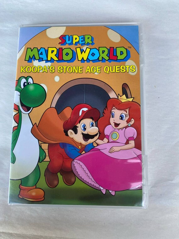 Super Mario World: Koopa's Stone Age Quests DVD 1991 - Etsy