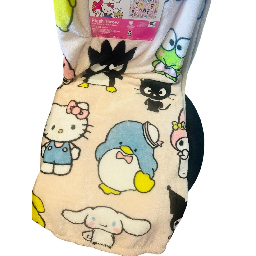Hello Kitty Friends Burlington 2024 50 by 70 Throw Super Adorable - Etsy