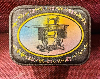 Vintage Reproduction Singer Sewing Machines Company Lithographed Metal ...