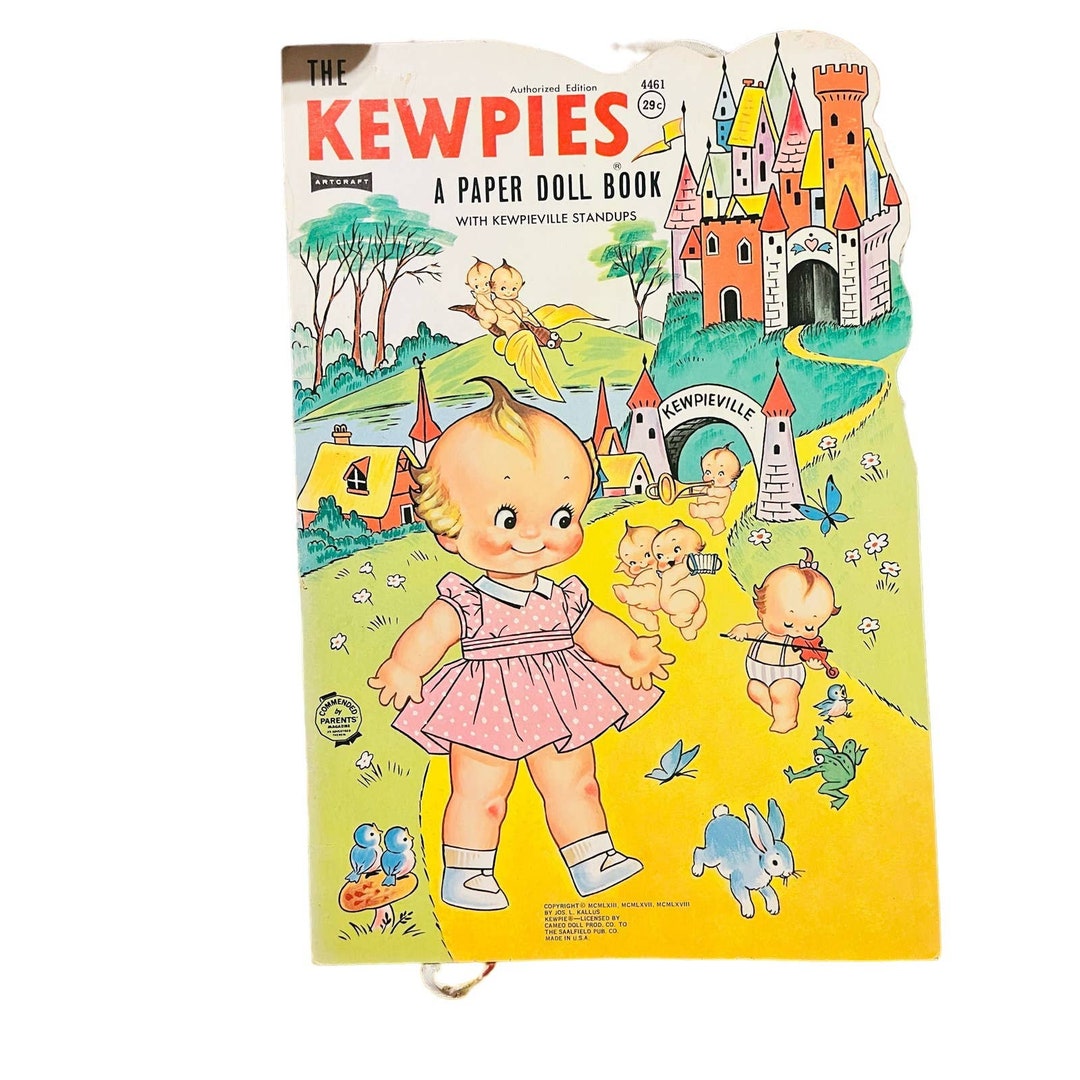 Kewpies A Paper Doll Book Made in USA - Etsy