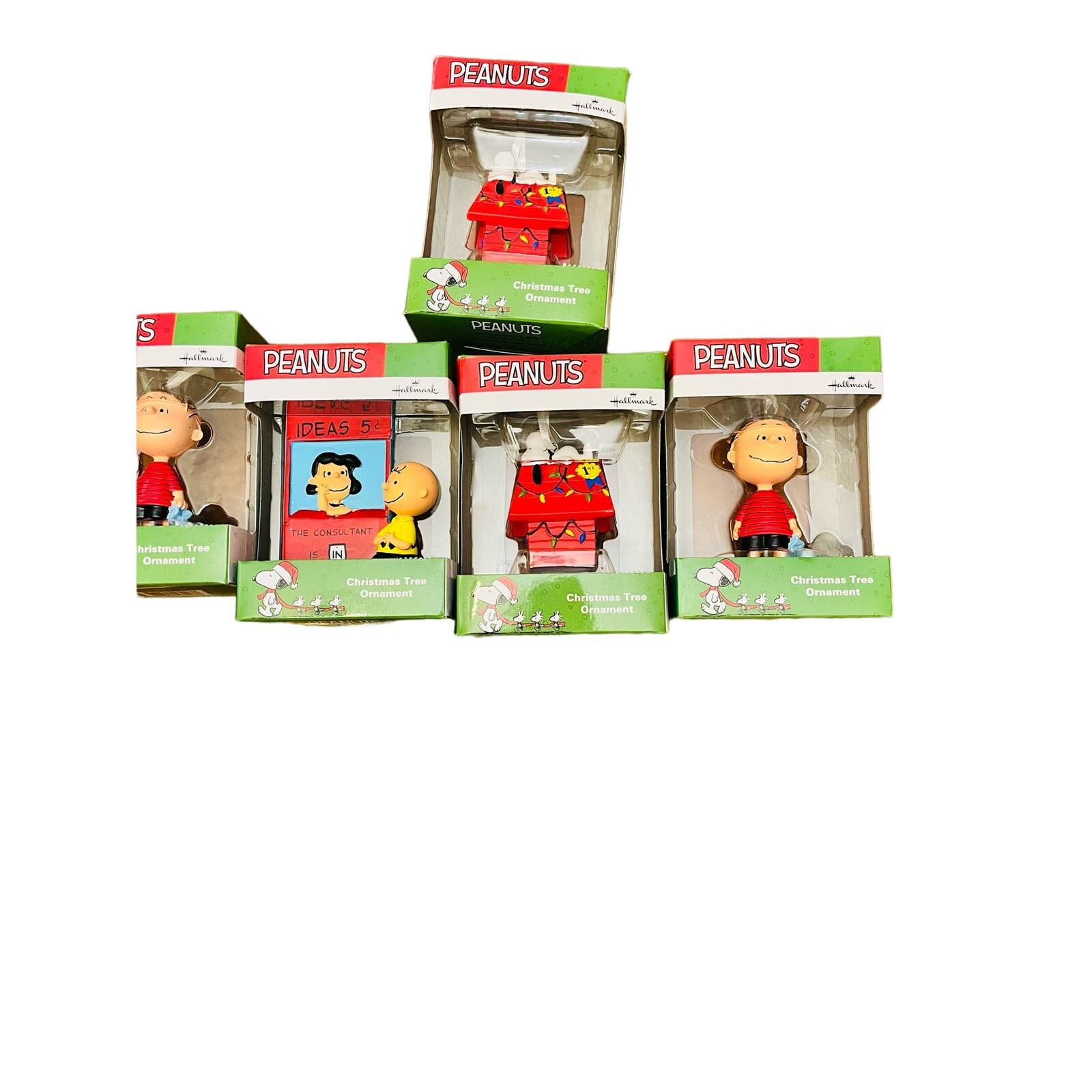 Hallmark Peanuts Ornament Collection Set of 6 - Etsy