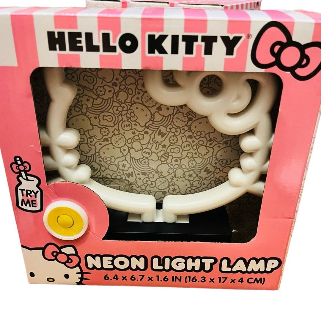 Hello Kitty Neon Light Lamp Super Adorable - Etsy