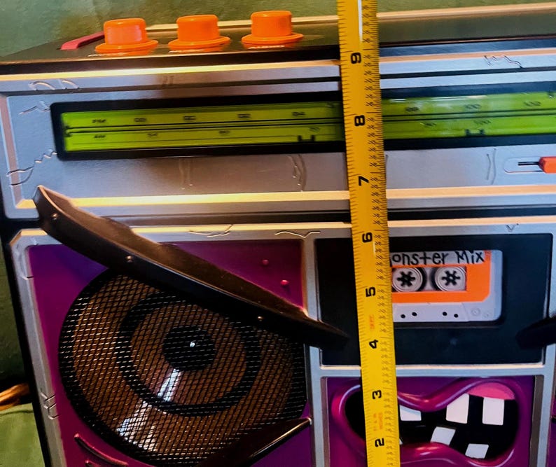 Halloween Gemmy Indistries Corp Boom Box / Plays Music - Etsy