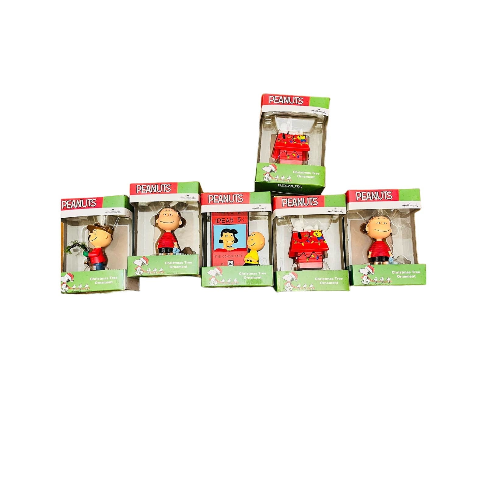 Hallmark Peanuts Ornament Collection Set of 6 - Etsy