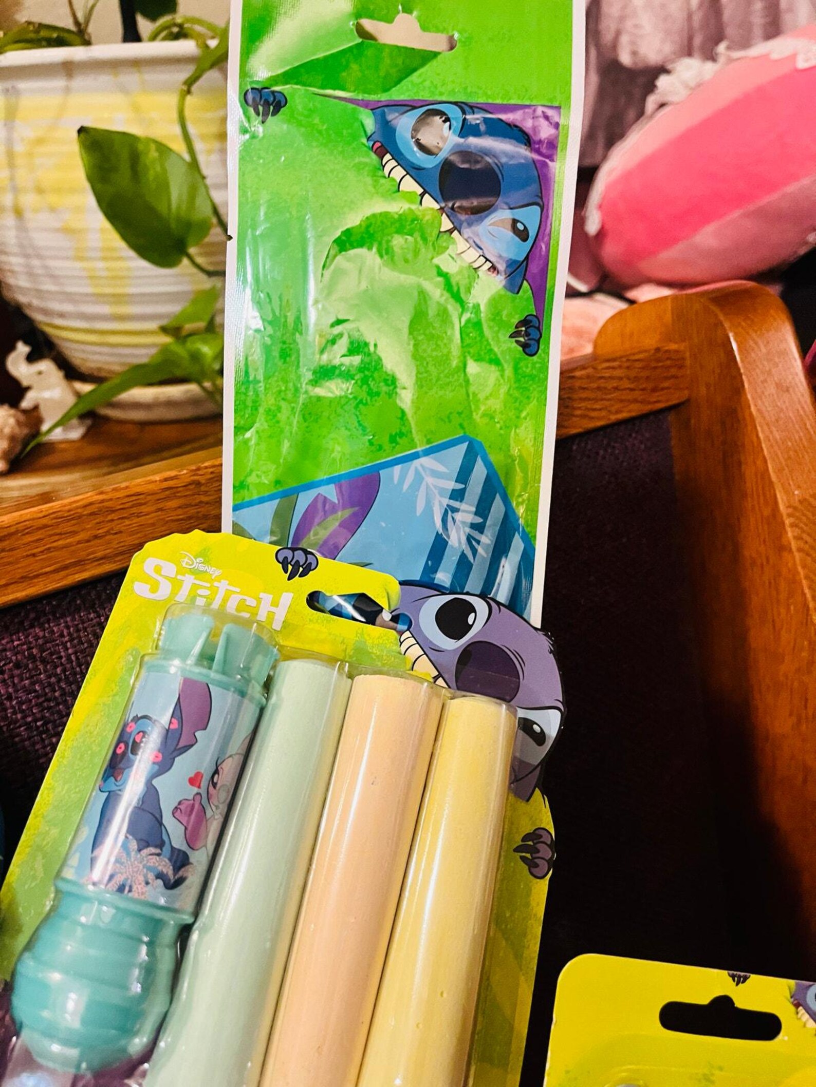 Stitch Easter Bundle 50x70 Throw Stitch Kite, Set of Chalk Mini Journal ...