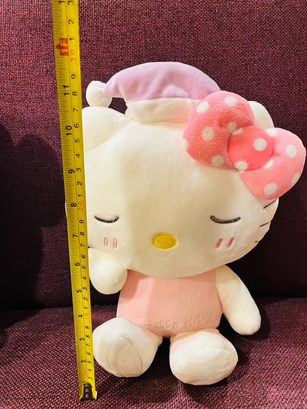 Sanrio Sleeping Hello Kitty Large Stuffed Plush Cute - Etsy