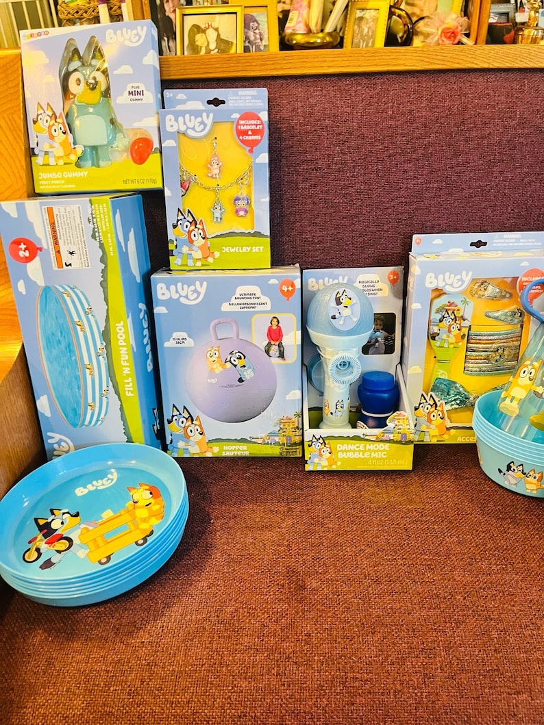 Bluey Pool Party Bundle - Etsy