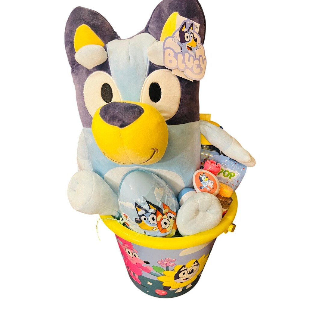 Bluey Adorable Easter Bundle Weighted for Comfort ,plastic Drink ...