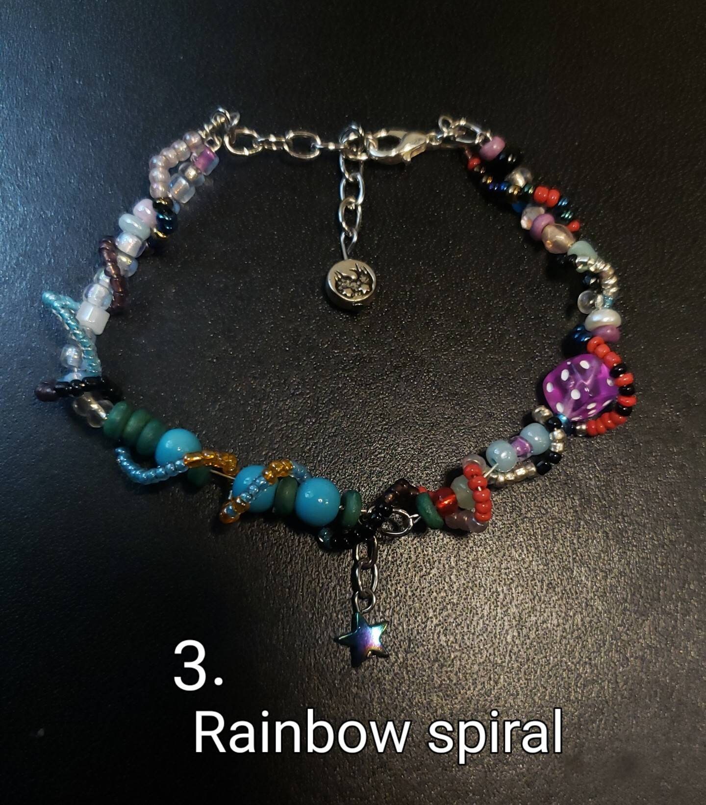 Spiral Beaded Bracelets - Etsy