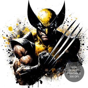 7 Wolverine Transparent PNG Images Perfect for T-shirts, Mugs, Tote ...