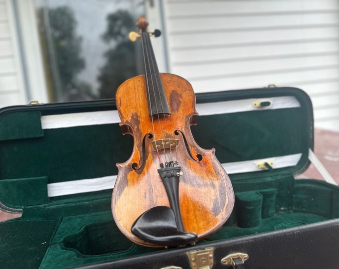 Antique Civil War Era Stratton Full Size Violin W/ Case - Etsy