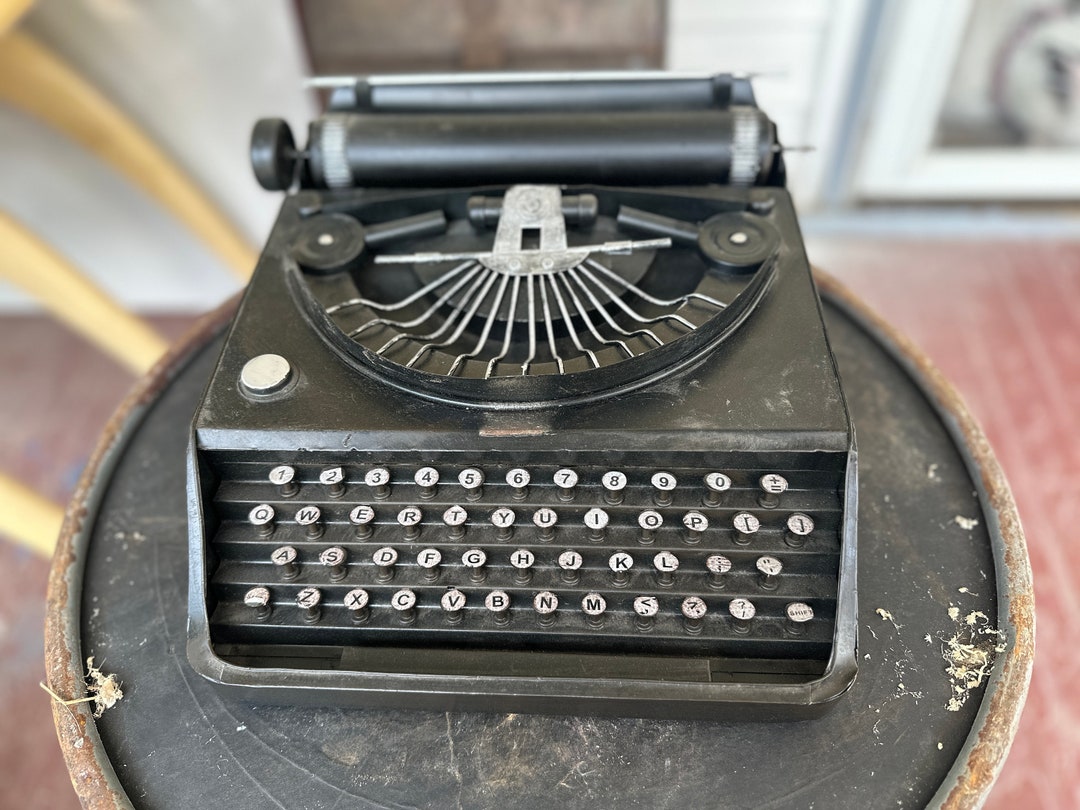 Vintage Handmade Typewriter Prop Model - Etsy