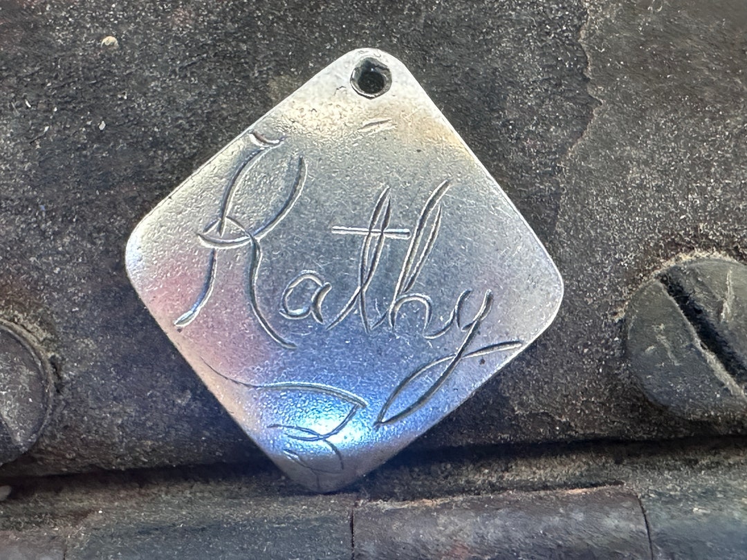 Vintage Kathy Pendant/charm by Carlos Diaz - Etsy