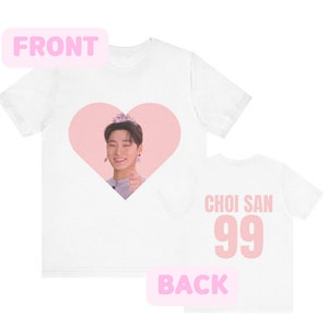 ATEEZ Choi San T Shirt - Etsy