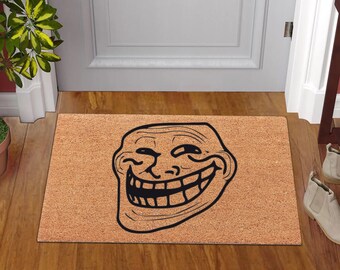 Troll Face Rug - Etsy
