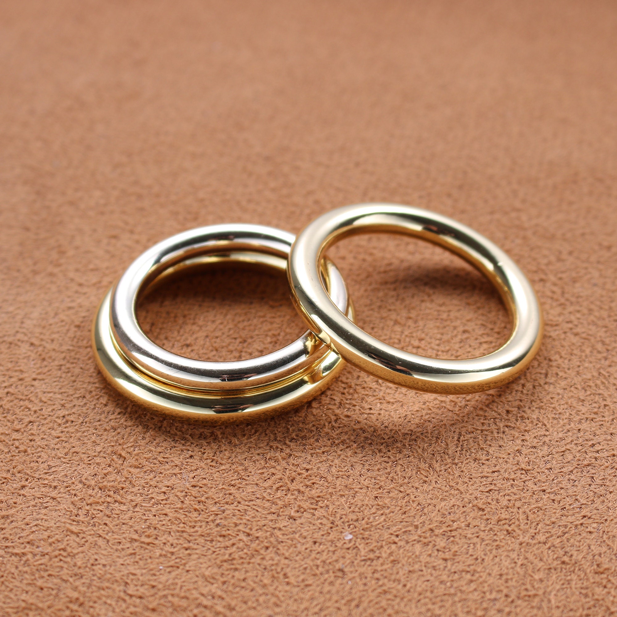 Gold Glans Ring for Malemetal Glans Jewelry3 Size Beginners - Etsy