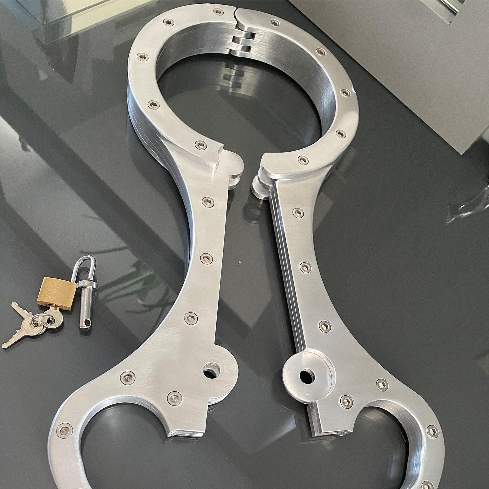 Mature Straight Bar Neck & Handcuff Restraint Bondage Locklabe Yoke - Etsy