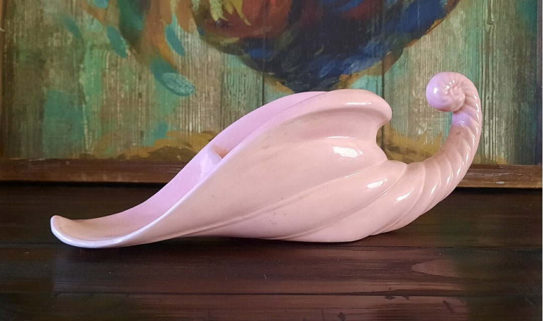 Vintage Mid Century Cornucopia - Etsy