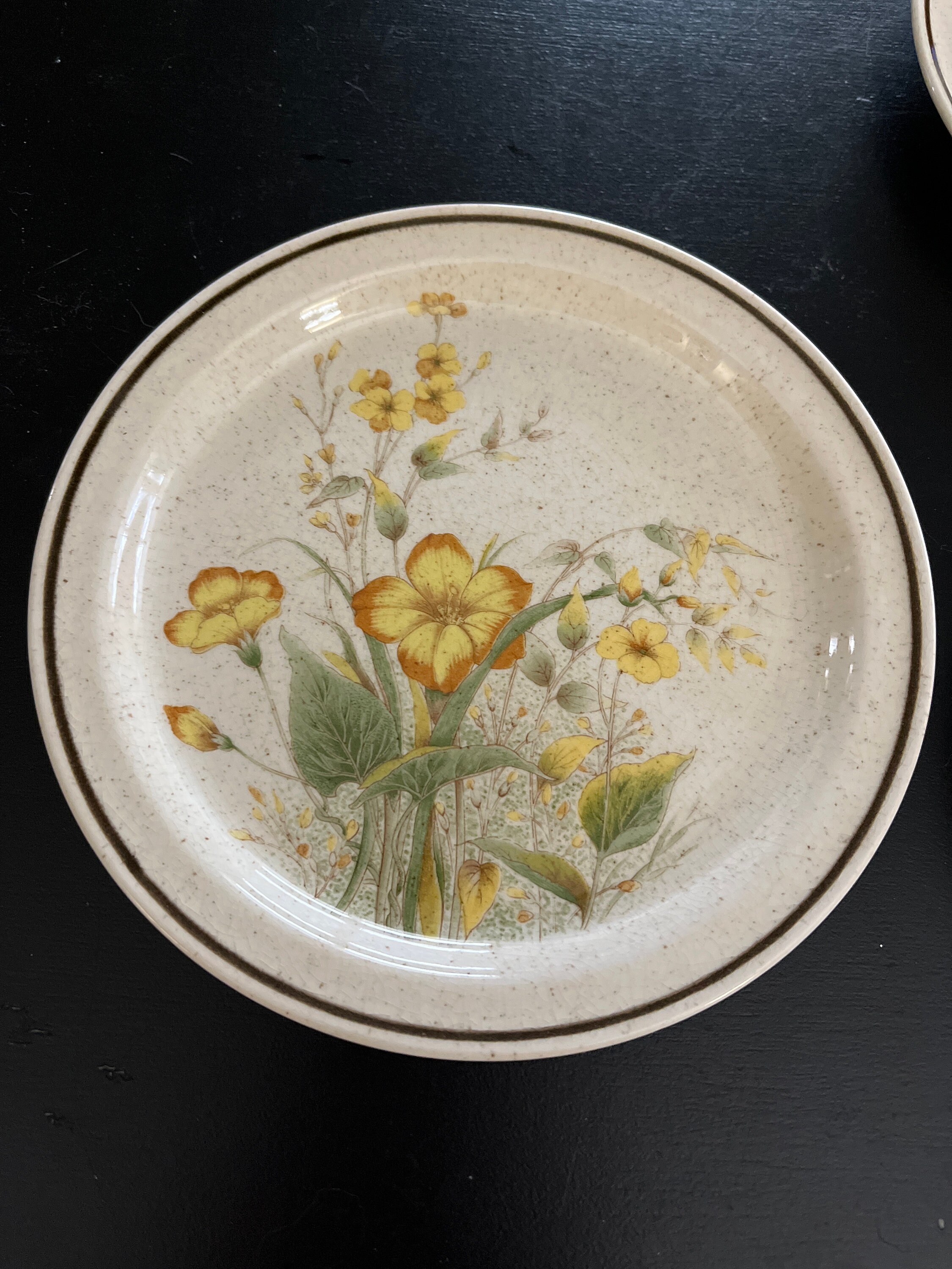 Vintage Aran Stone Carlow Salad Plate - Etsy