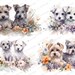 Watercolor Puppy,dog Clipart,watercolour Clip, High-quality PNG ...