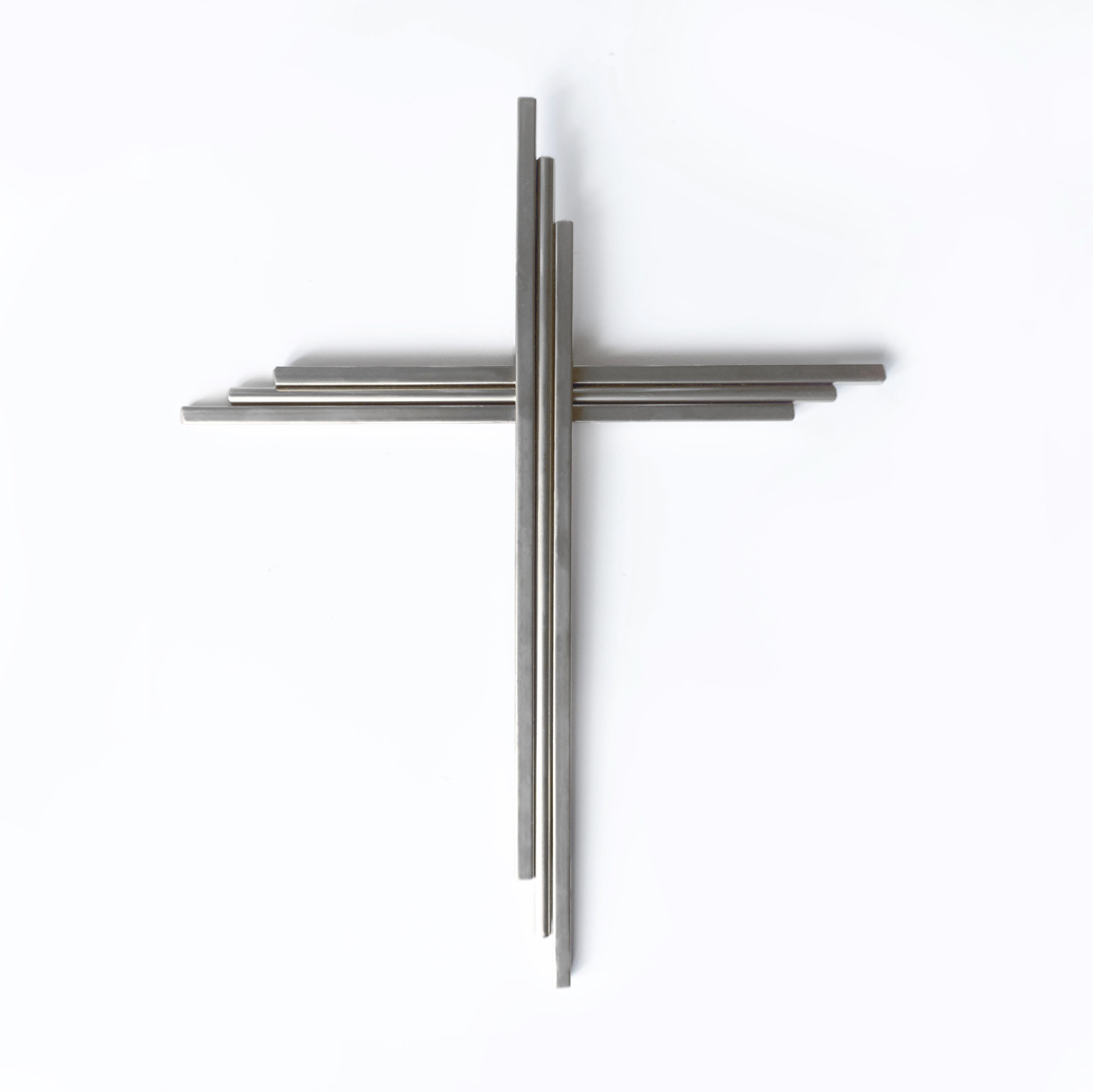 Crocifisso Fatto a Mano Croce in Ferro Battuto Made in Italy Regalo ...