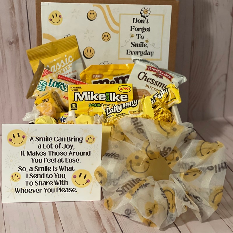 Yellow Snack Box - Etsy