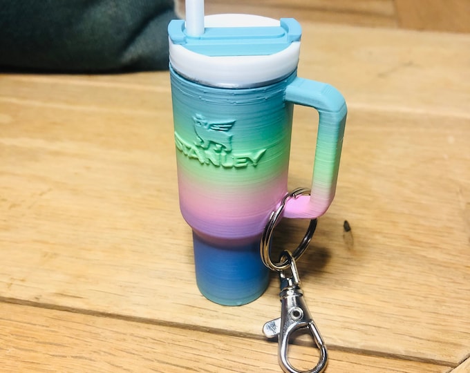 Stanley Tumbler Keychain Stanley Chapstick Holder 3D Printed Stanley ...