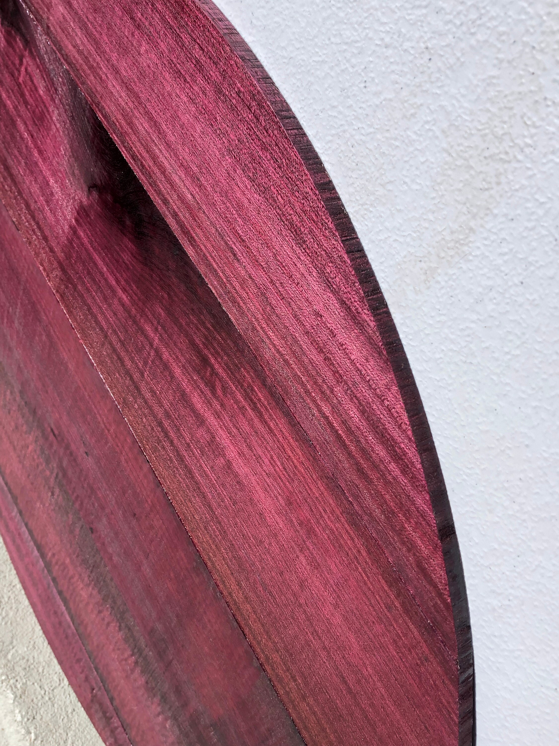 Exotic Purple Heart Wood Round Blank Sign - Etsy