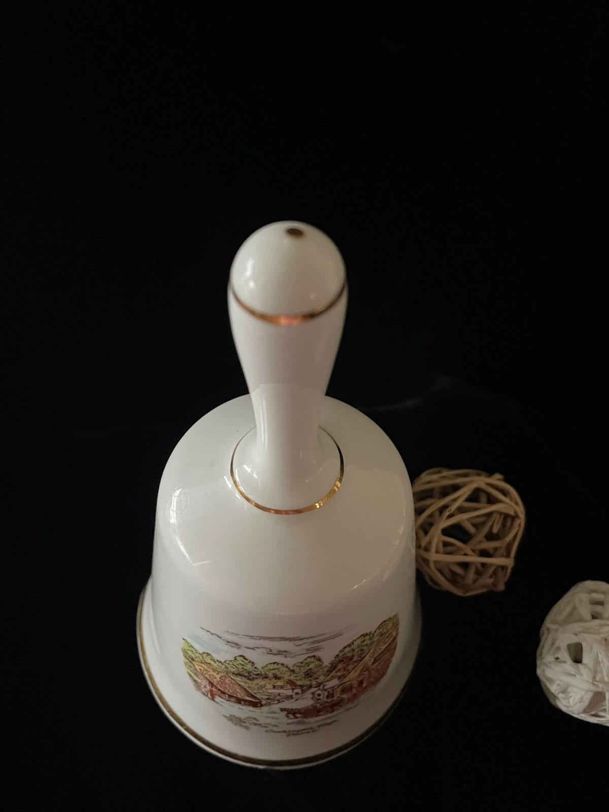 Fine Bone China Bell, Devon Scenery, Stanly Cox Ceramics - Etsy