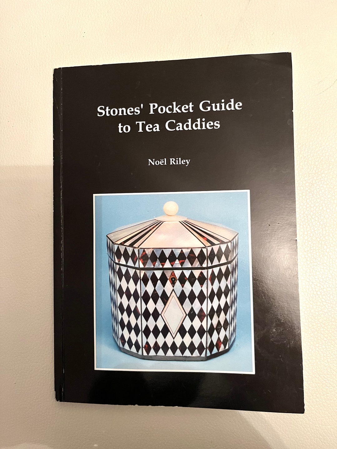 Antique Tea Caddies Guide Book . Noel Riley English Vintage Book With ...