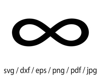 Open Infinity Sign Svg - Etsy