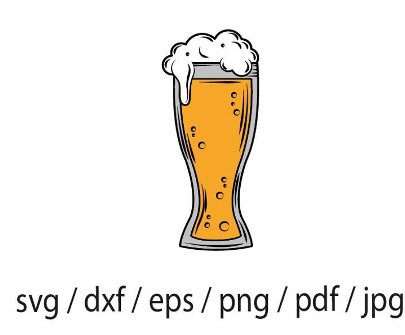 Beer SVG Beers Cheers SVG Beer Clip Art Vector Beer Clipart - Etsy