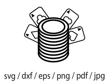 Royal Flush Dxf File - Etsy