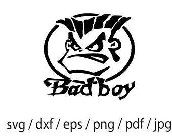 Bad Boy Window Decal - Etsy