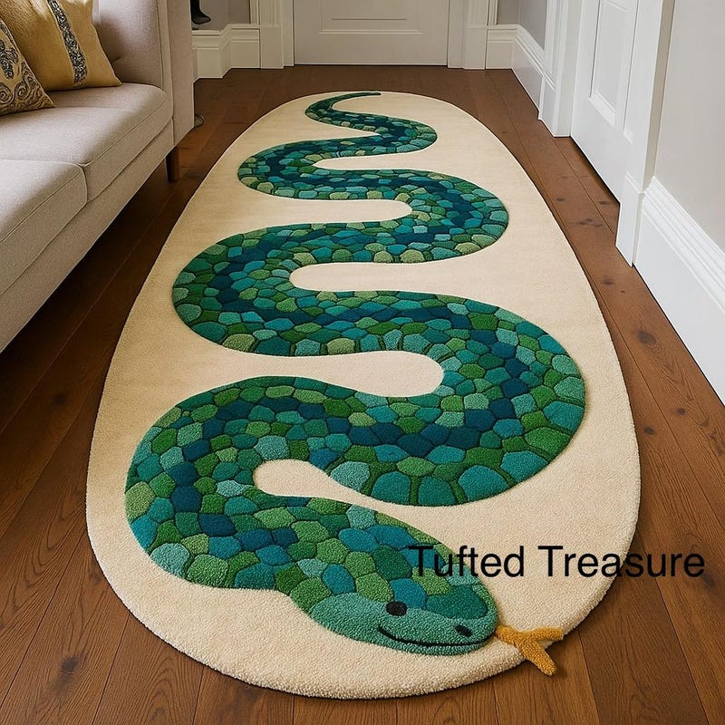 Snake Runner Rug - Etsy