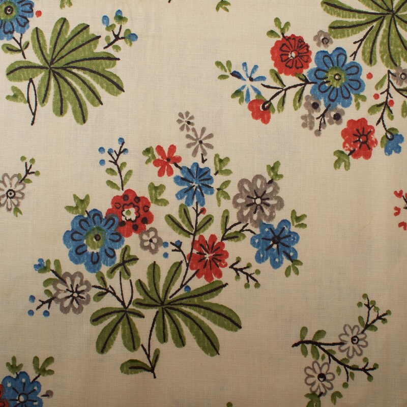 50s Fabric - Etsy