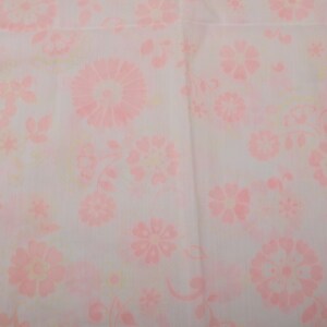 1960s Vintage Batiste Sheer Blend Cotton Fabric, Dressmaking, Pink ...